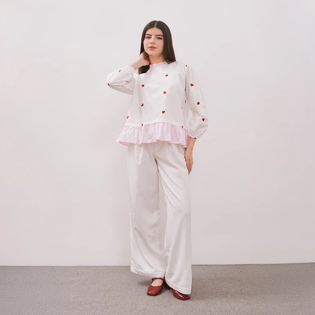 Kyna Love Top Pink Long Sleeve - Curato Market