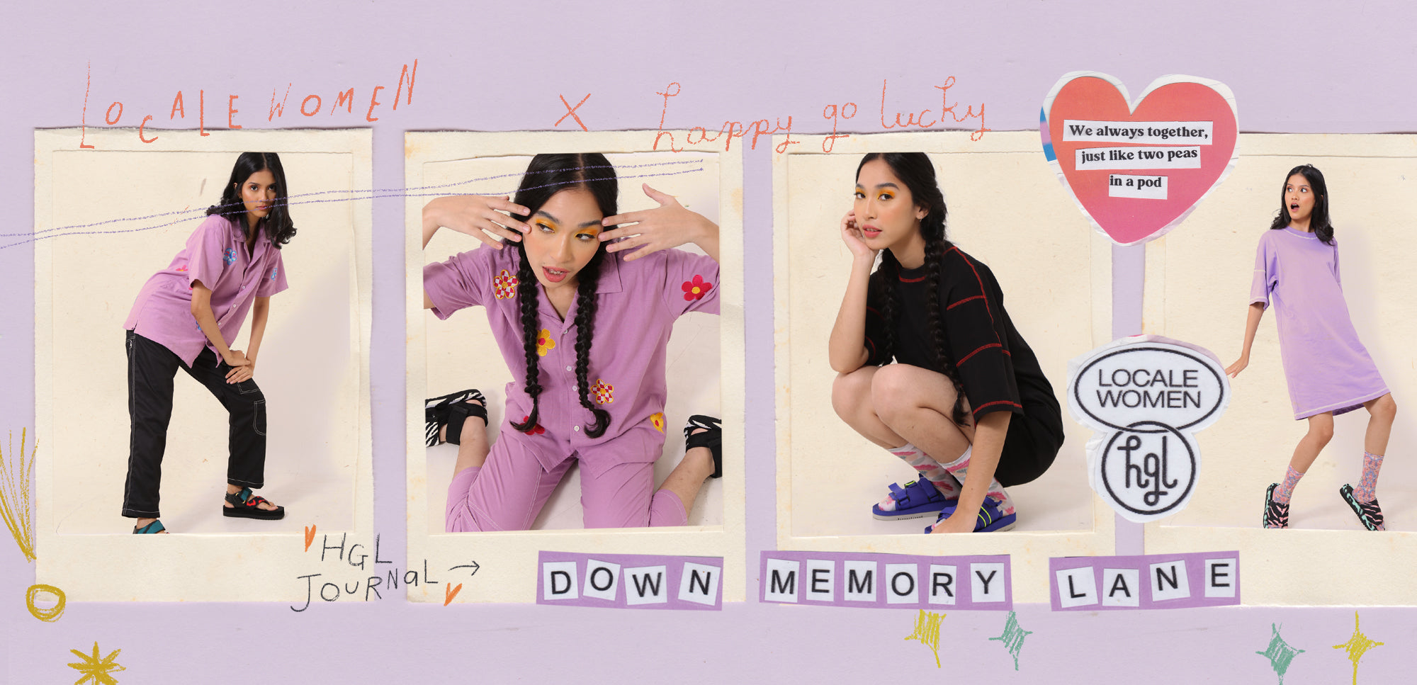 LOCALE WOMEN X HGL: DOWN MEMORY LANE
