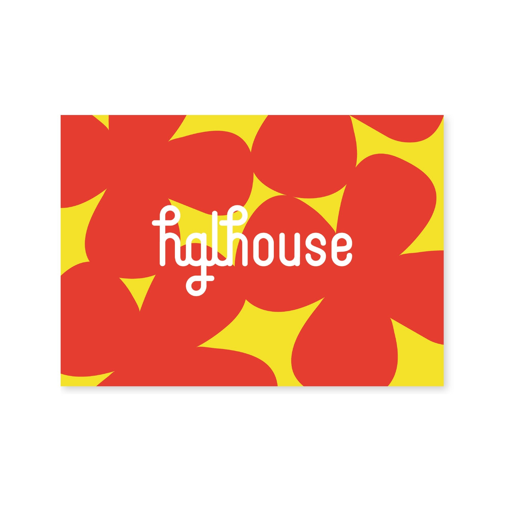 Hgl Gift Card - Yellow Blooming