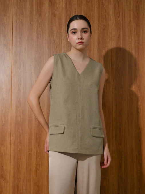 Etoupe Double Side Zipper - LR Studio